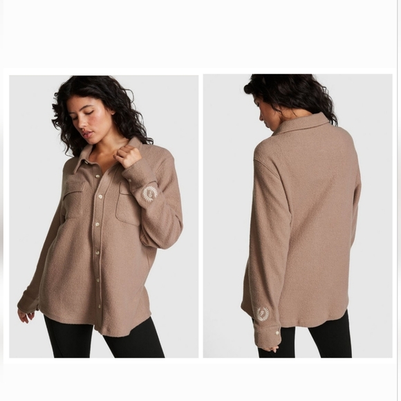 PINK Victoria's Secret | Jackets & Coats | Victorias Secret Pink ...